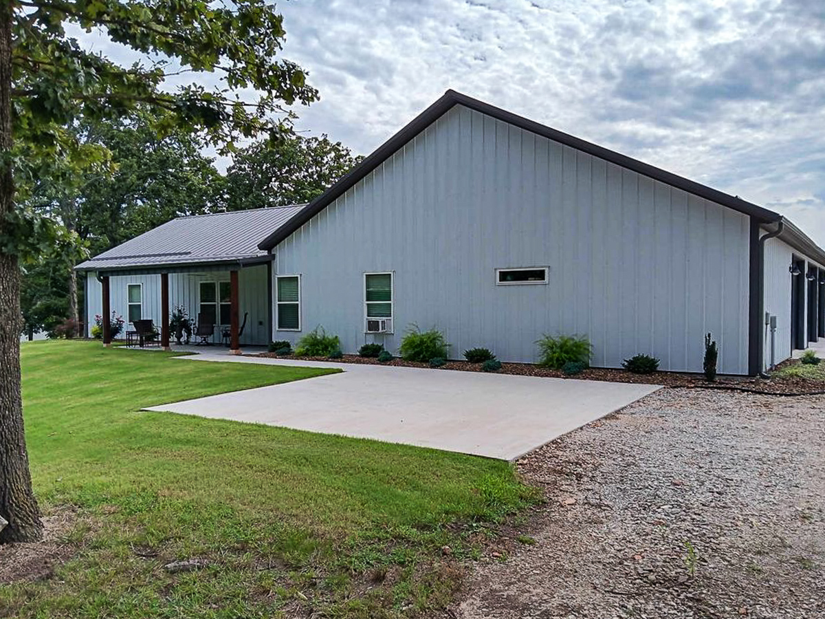 House + Garage + Shop Building Project in Northwest Arkansas